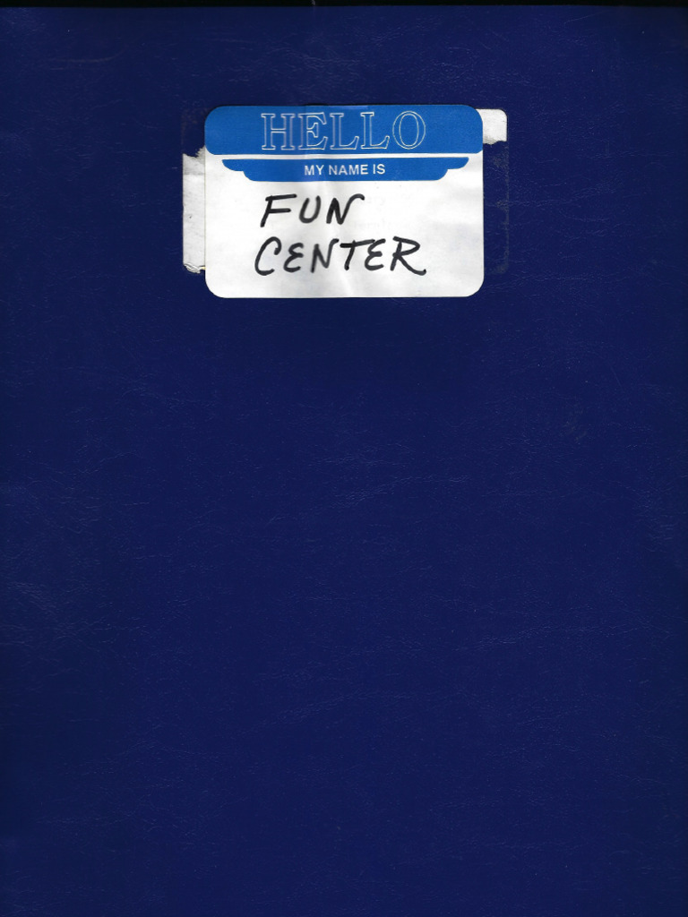 Nintendo Starlight Fun Center Binder | PDF