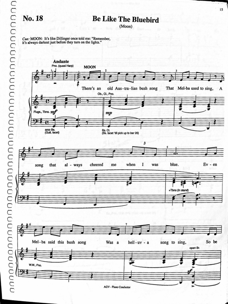 Moon Be Like The Bluebird | PDF