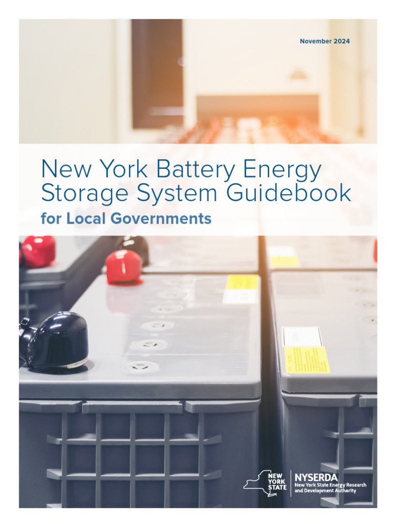Battery Storage Guidebook | PDF | Energy Storage