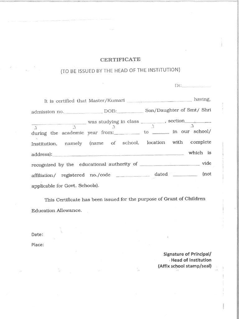 CEA Certificate | PDF