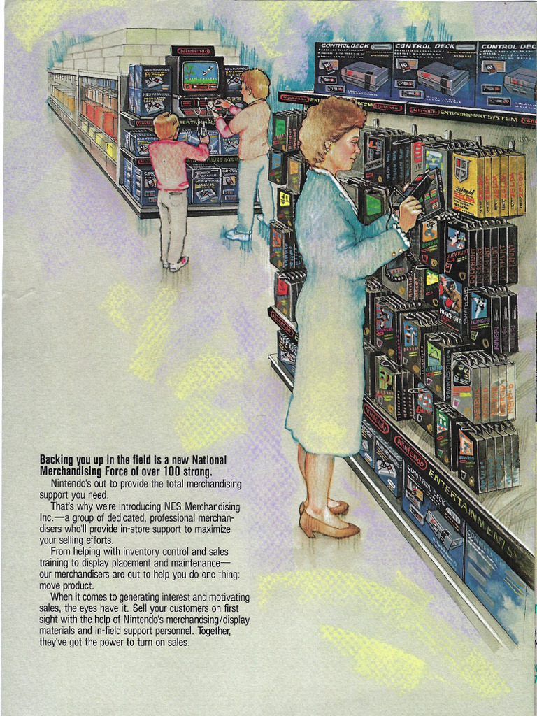 Nintendo Merchandising Kiosk Booklet | PDF