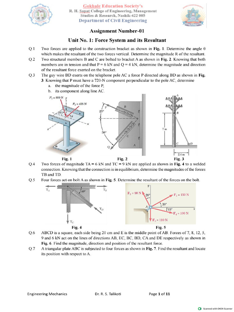 Assignment Number-1 (Unit-1) | PDF