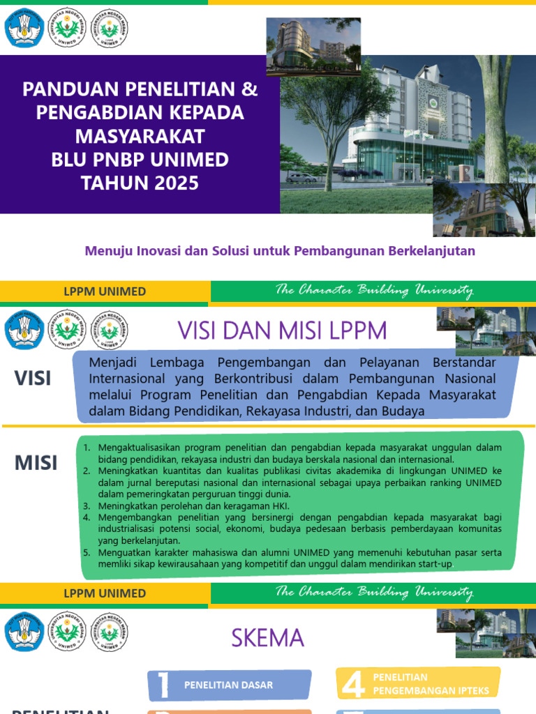 Sosialisasi Panduan Penelitian Dan PKM Tahun 2025 | PDF