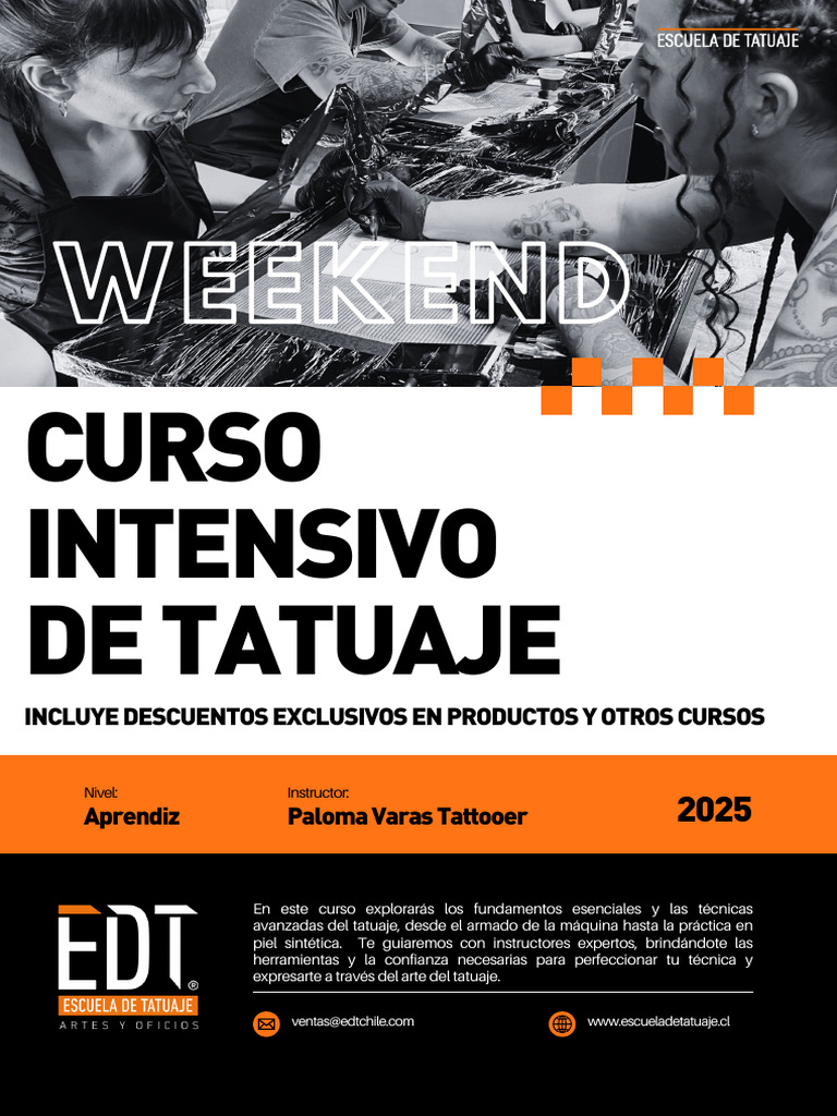 Brochure Edt Cti WKD 2025k | PDF | Tatuaje