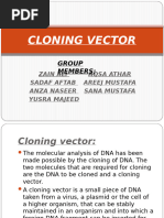 Vectors in RDNA Technology | PDF | Plasmid | Molecular Cloning