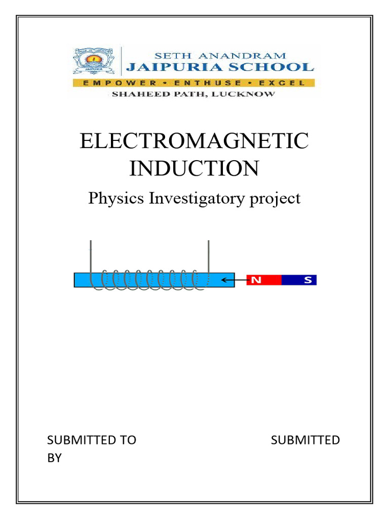Electromagnetic Induction | PDF | Electromagnetic Induction | Inductor