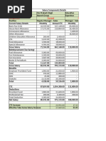 Annual CTC Calculator in Excel Free | PDF | Microsoft Excel | Employment