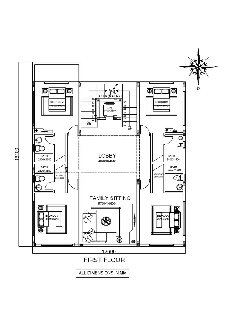 First Floor Layout Plan | PDF