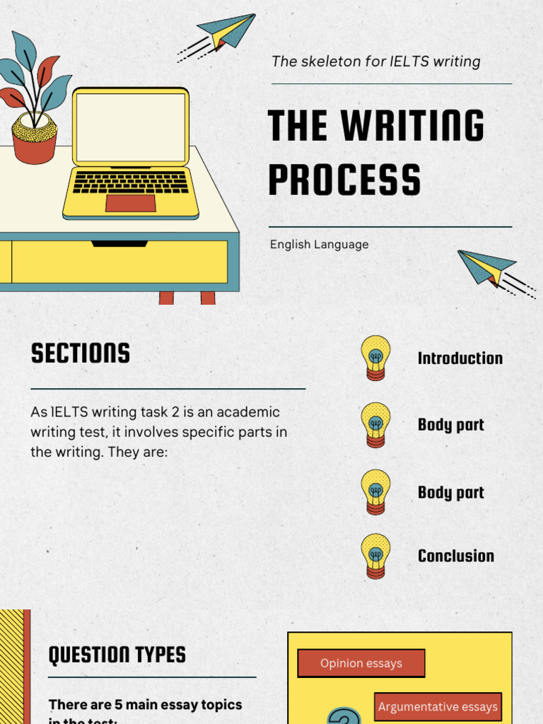 The skeleton for IELTS writing | PDF | Essays | International English ...