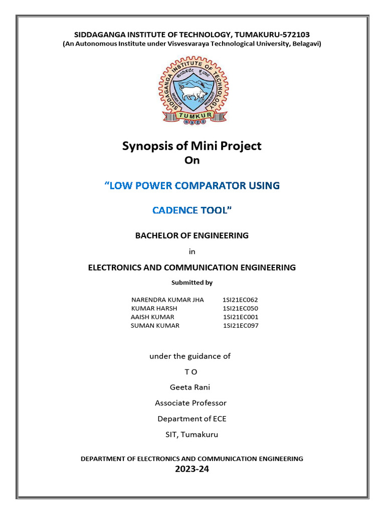 Comparator_report | PDF | Logic Synthesis | Computer Engineering