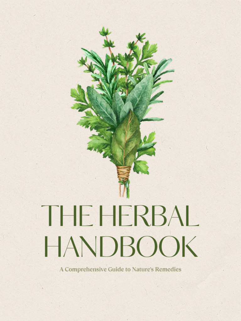 The Herbal Handbook | PDF | Turmeric | Parsley