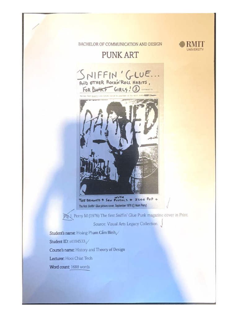 Punk Essay Annotations | PDF