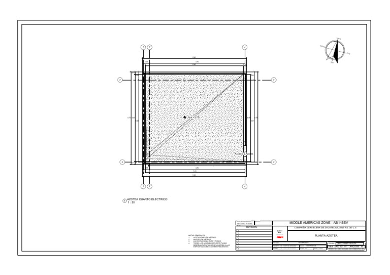 C13 - CP - Arq-004 - Planta Azotea | PDF