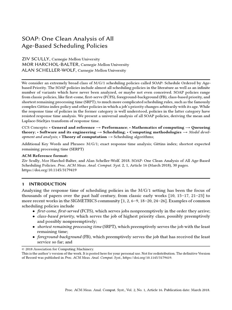 Soap | PDF | Monotonic Function | Applied Mathematics