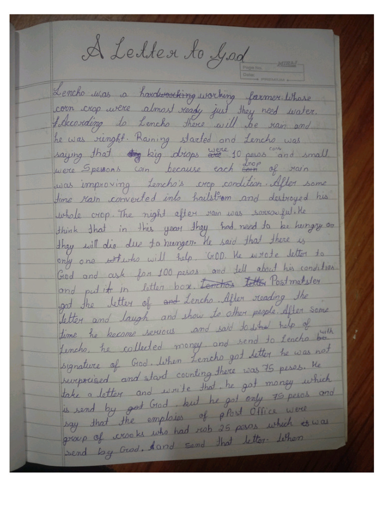 A Letter To God | PDF