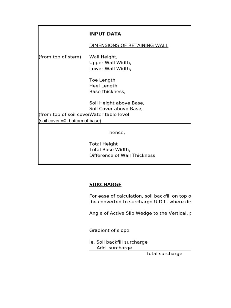 RC Wall Design (Updated 23DEC) (Autosaved) | PDF | Mechanics ...