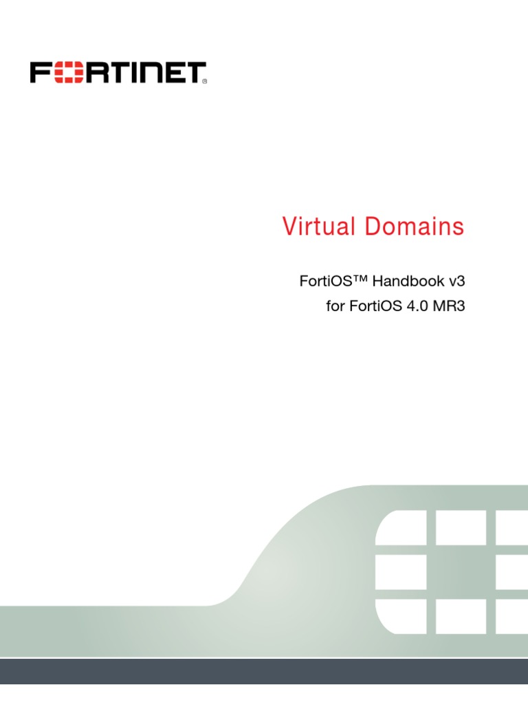 Fortigate Vdoms 40 mr3 | Download Free PDF | Computer Network | Virtual Private Network