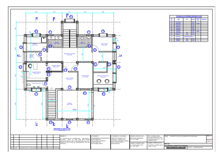 Ground Floor Elevation Plan | PDF