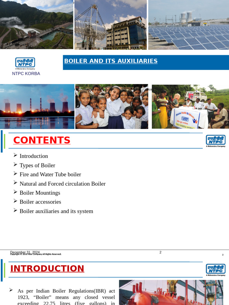 Boiler and Its Auxiliaries | PDF | Boiler | Power (Physics)