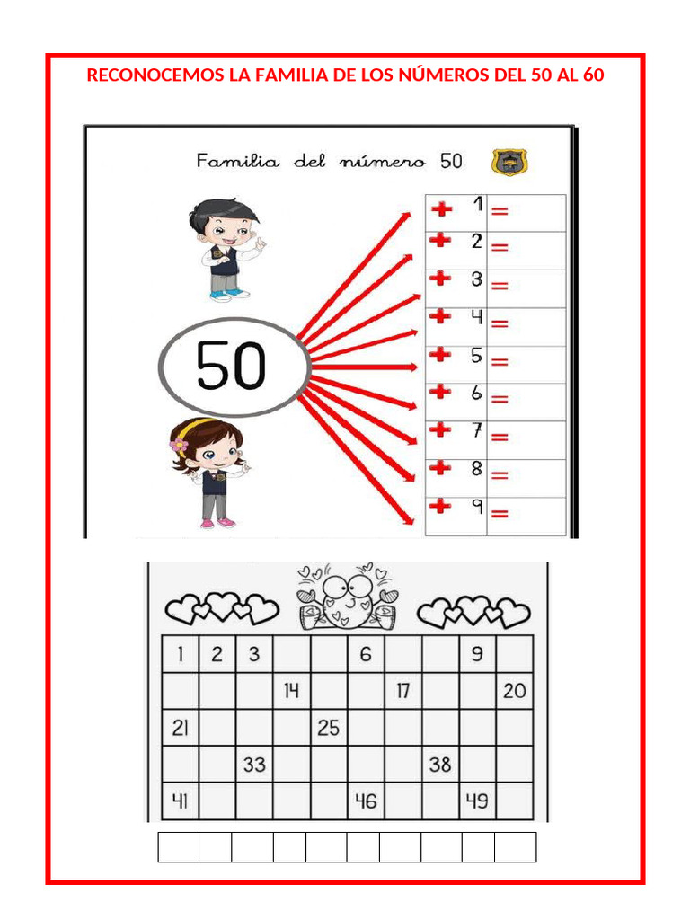 Los Numeros Hsts Los 50 | PDF