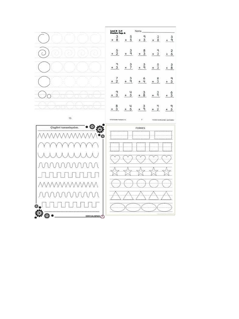 Sumas en La Recta Numerica. 2odt | PDF