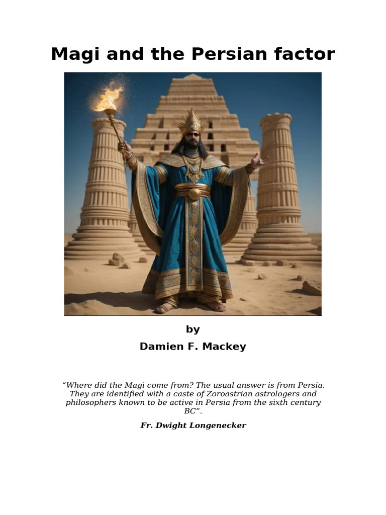 Magi and Persia | PDF | Biblical Magi | Achaemenid Empire