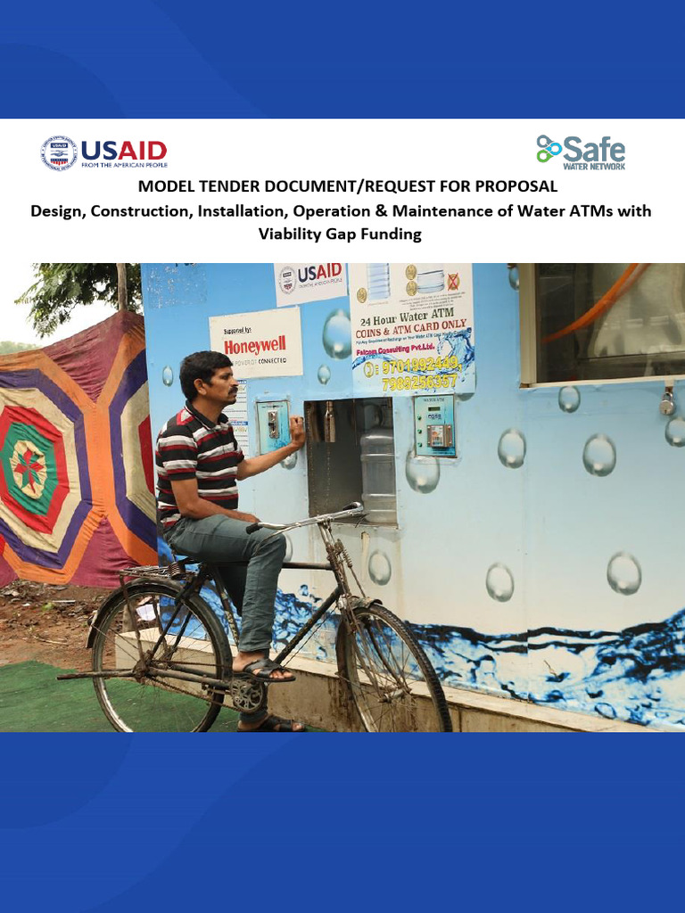 Model Document_RfP_Water ATM Designing & O&M | PDF | Request For ...