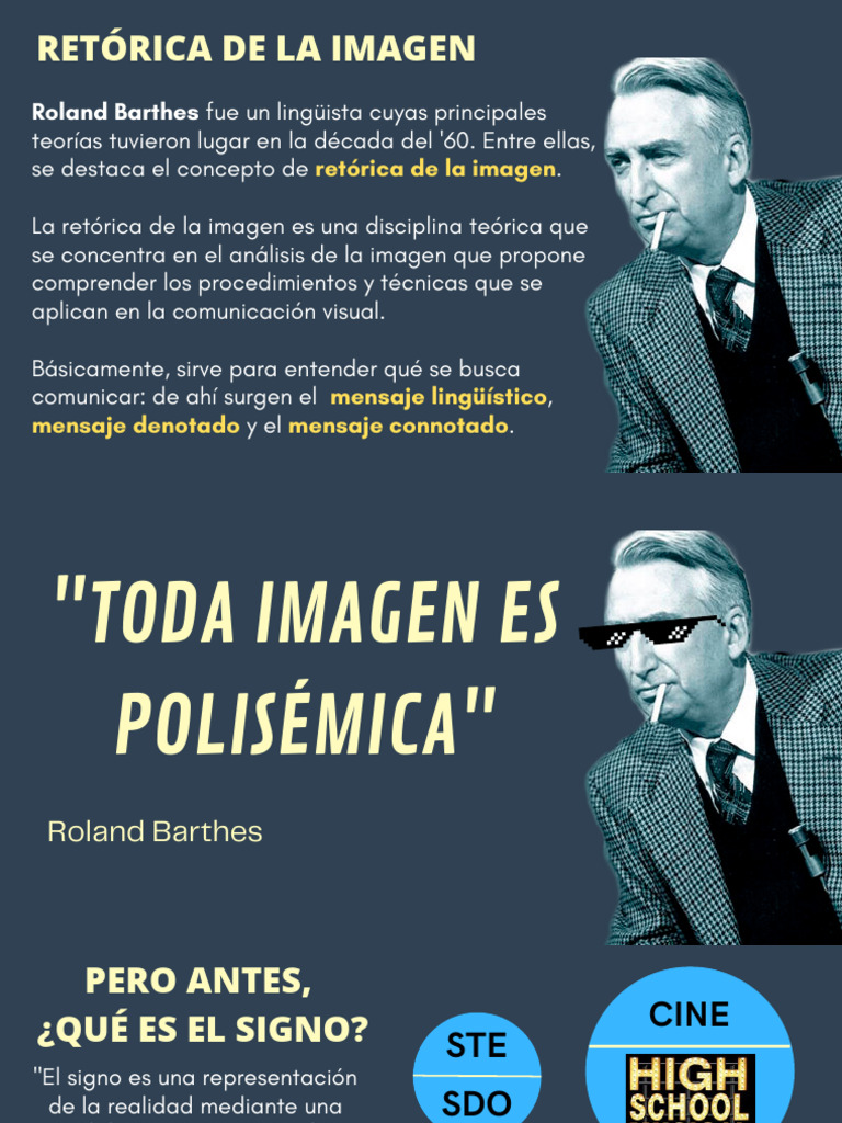 Retorica de La Imagen | PDF | Imagen | Comunicación