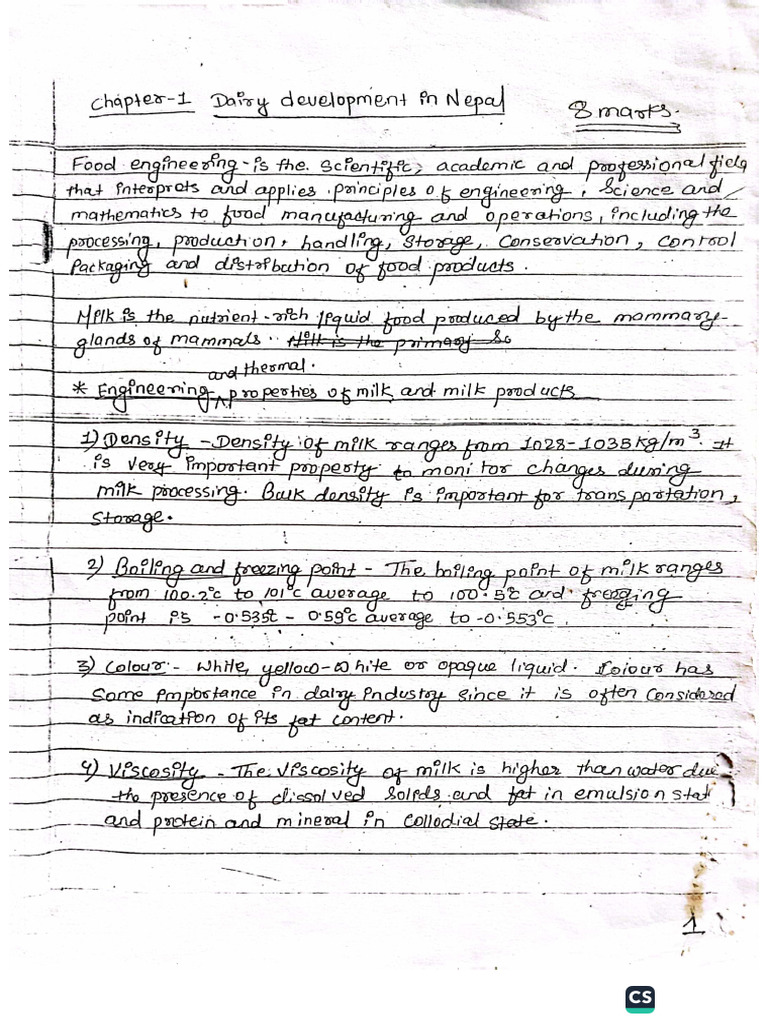 dairy note | PDF