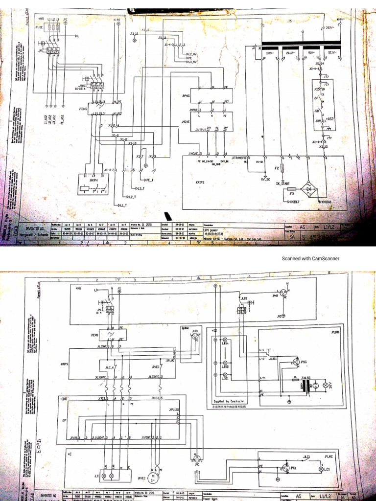CX-GC Electrical Drawing | PDF