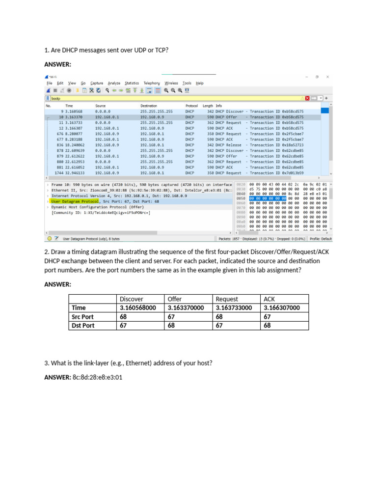 lab4b | PDF | Port (Computer Networking) | Transmission Control Protocol