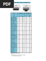 ASME B16.9 Lateral Tee Dimensions | PDF