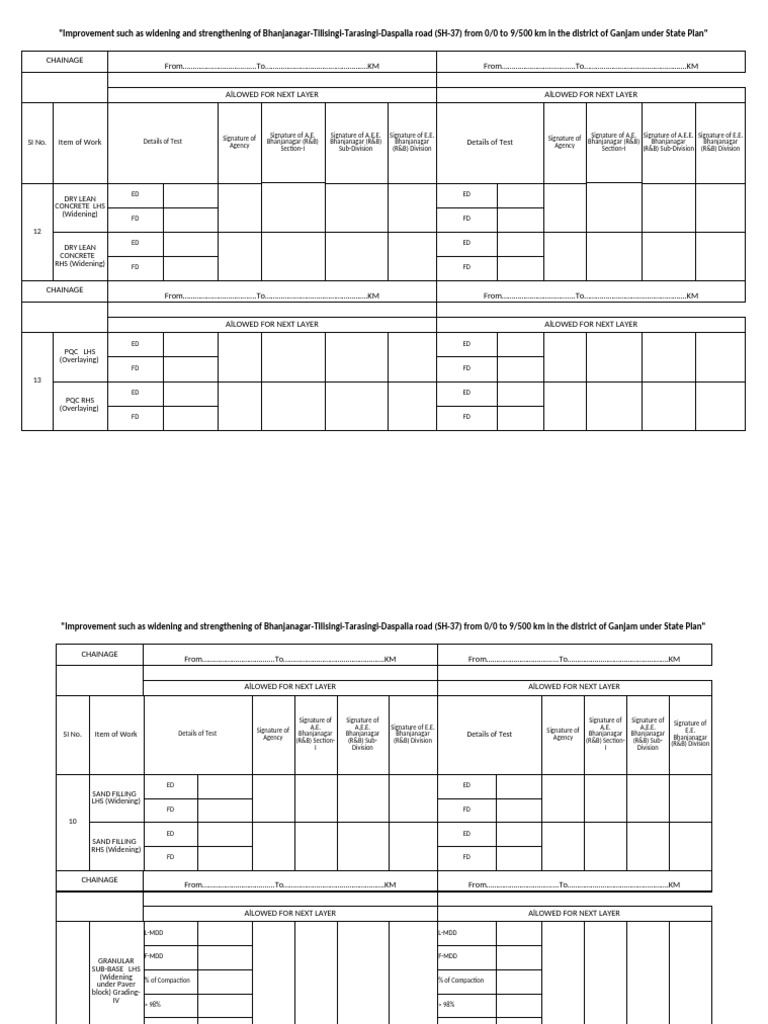 Stage Pass For Bttd Road Pdf Transportation Engineering Materials