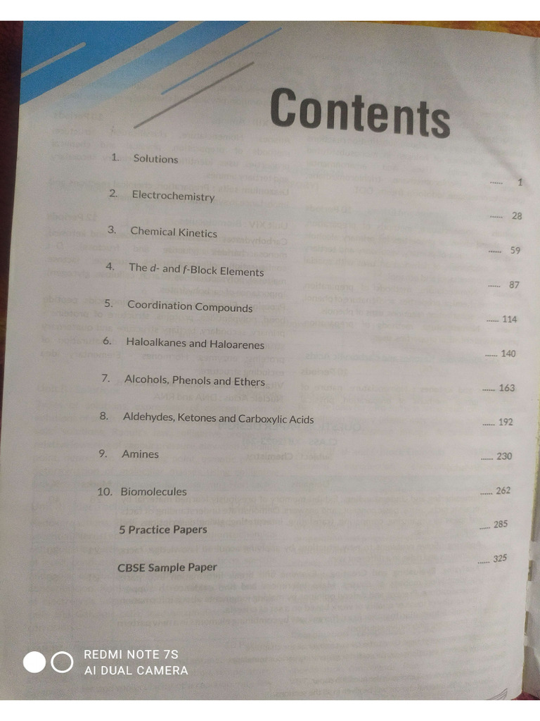 Chemistry chapter 1 solution Class 12 | PDF