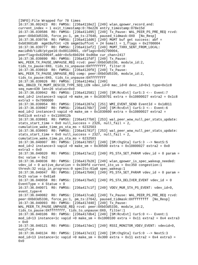 Cnss FW Logs 001 | PDF | Computer Programming | Software Engineering