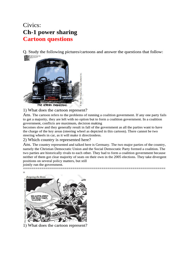 Power Sharing in Democracy Explained | PDF | Reason | Democracy