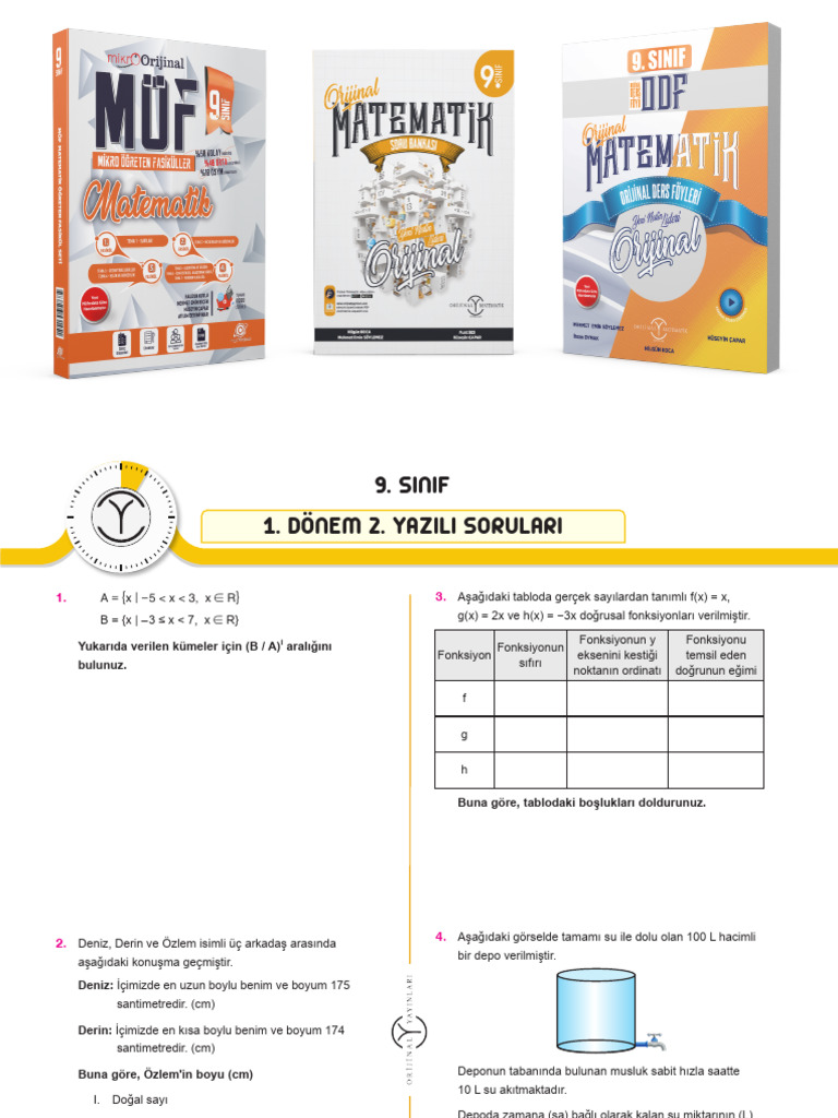 9 SINIF 1 DÖNEM 2 YAZILI SORULARI 2025_241218_2027521 | PDF