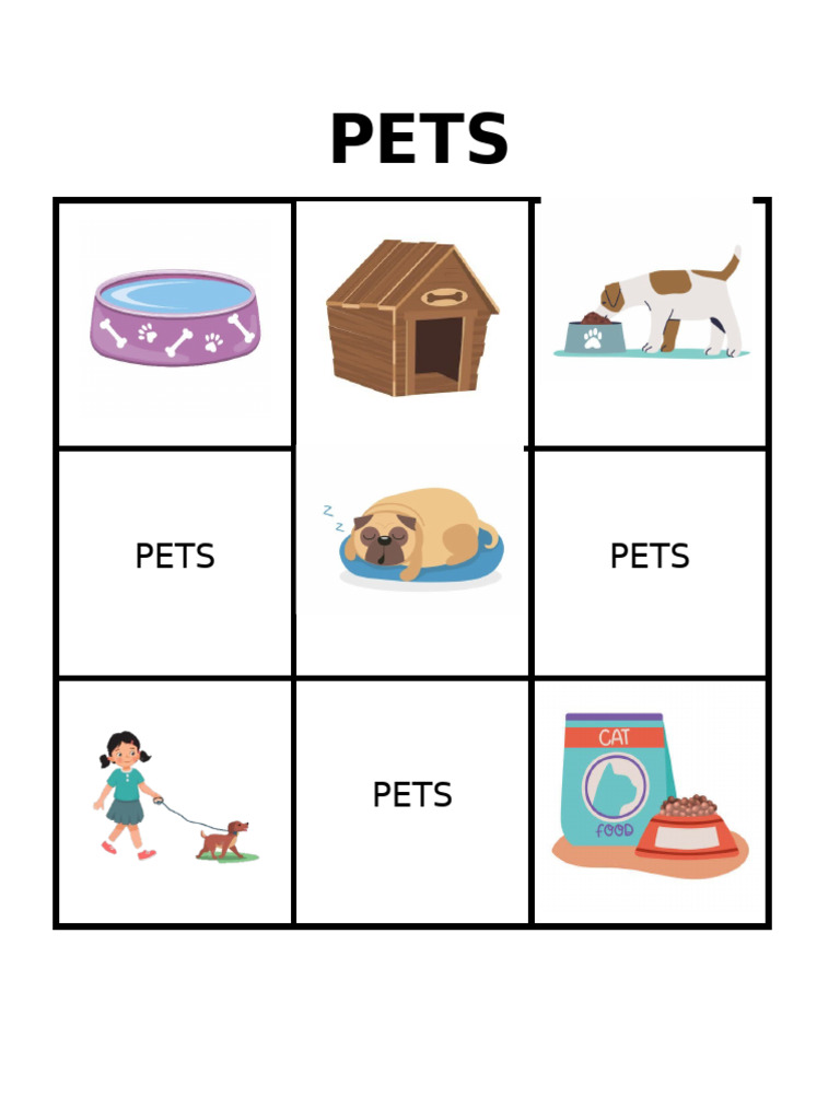 PETS Bingo | PDF