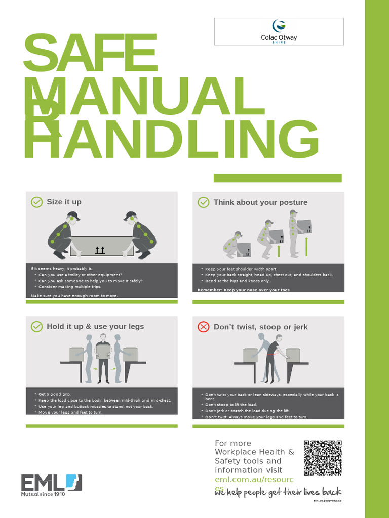 Safe Manual Handling Tips | PDF