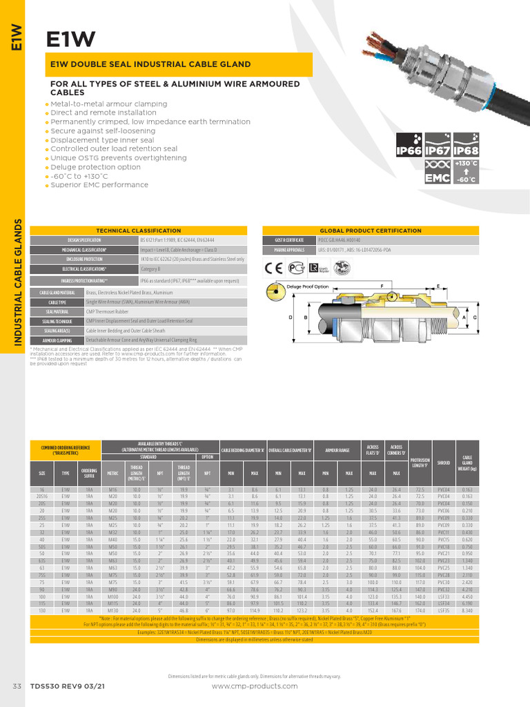 E1w Metric | PDF