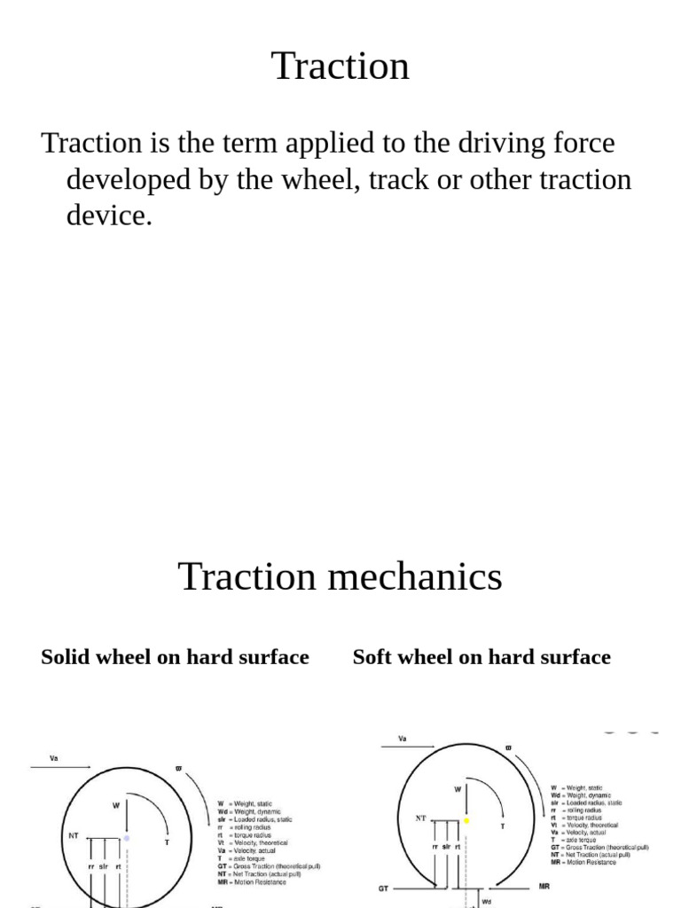 Traction | PDF