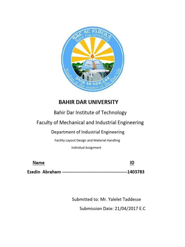 Facility Layout Design and Material Handling | PDF | Lean Manufacturing ...