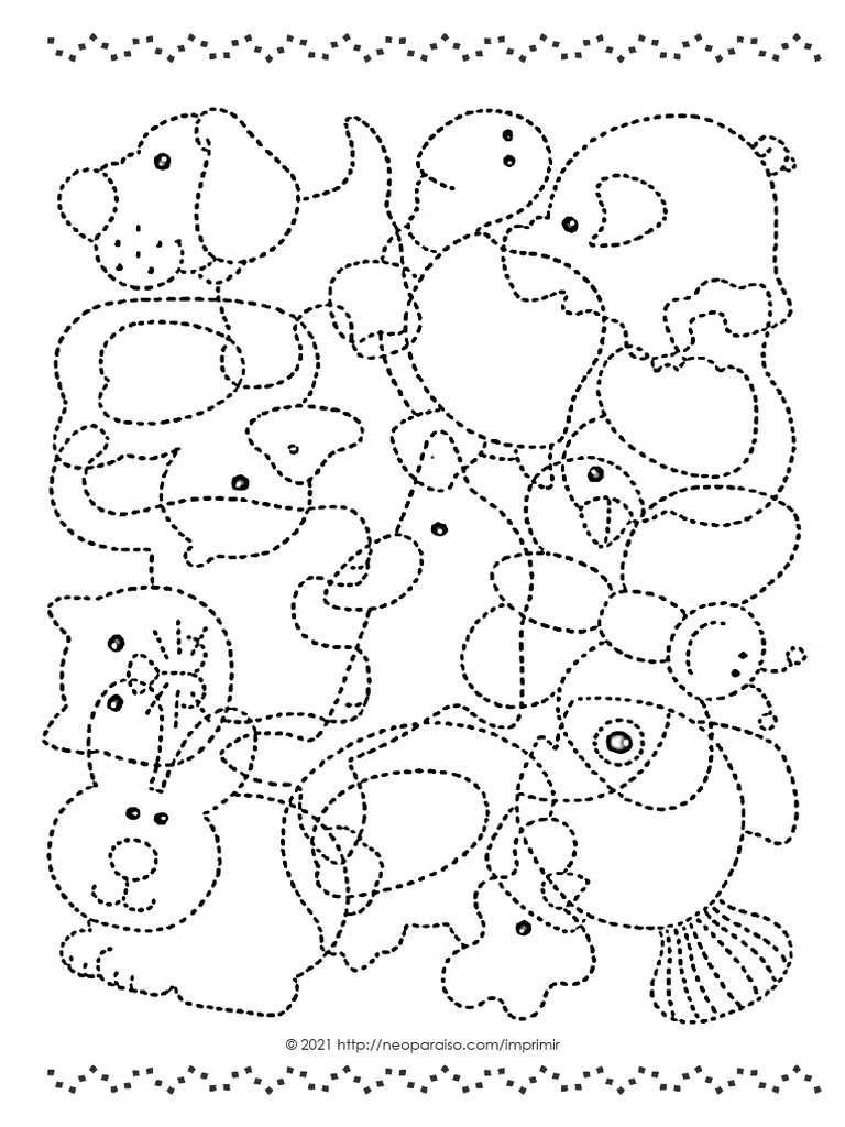 Enredo-De-Figuras Encuentra & Traza | PDF