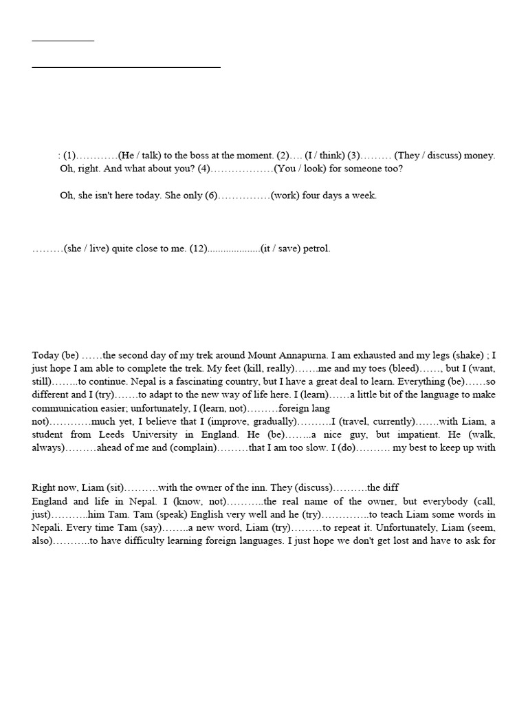 Homework EXERCISE 1 & 2 | PDF