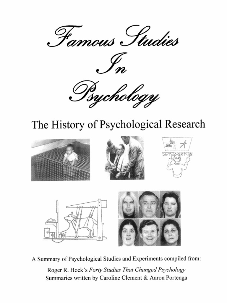 40 Studies That Changed Psychology (PDFDrive) | PDF