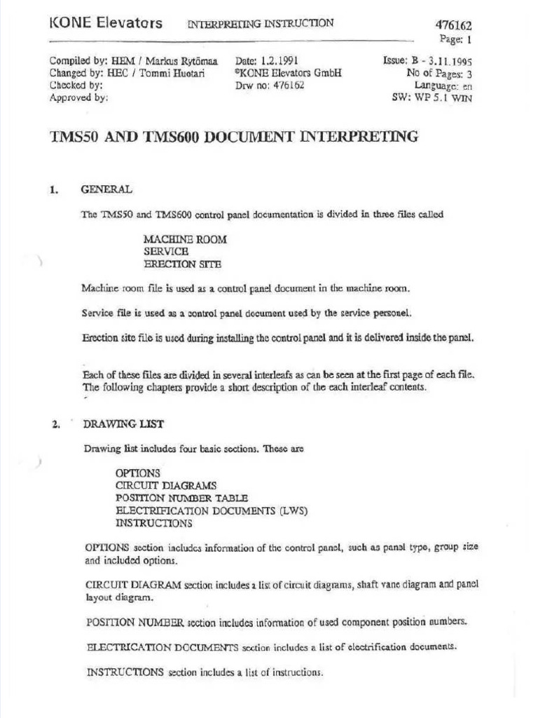 Kone Manuals | PDF