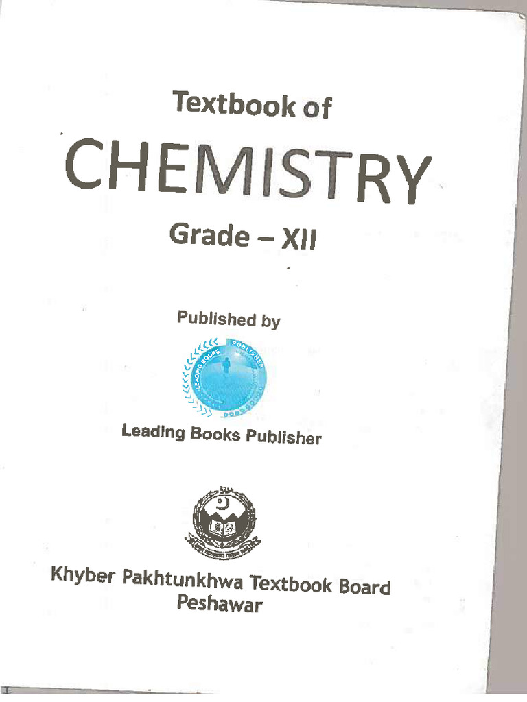 12th Chemistry Book KPK | PDF