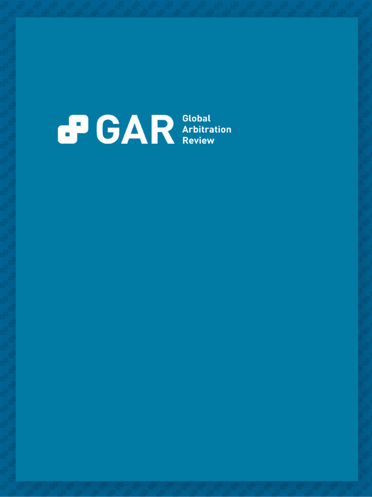 GAR The Guide To Energy Arbitrations Sixth Edition | PDF | Natural Gas ...