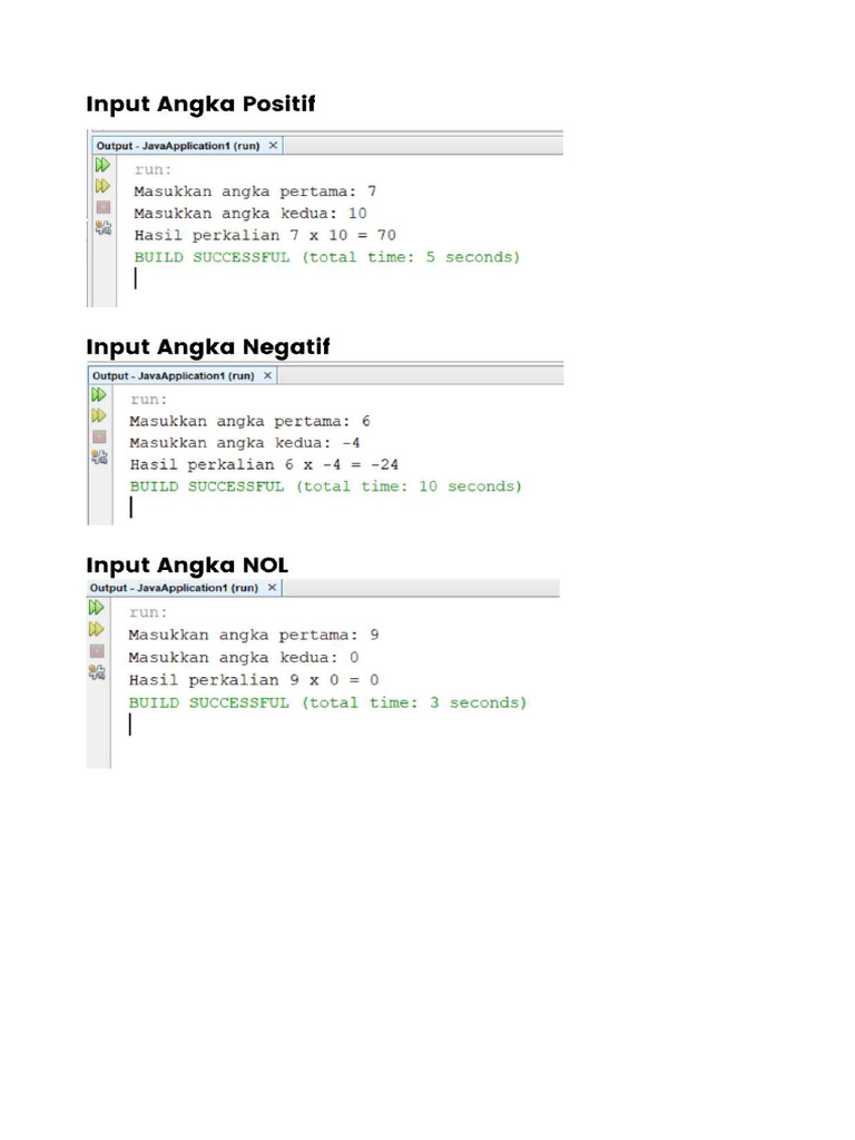 Input Angka Positif | PDF