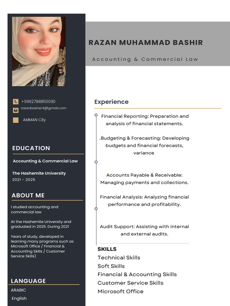 Cv ( Razan Muhammad Bashir ) | PDF